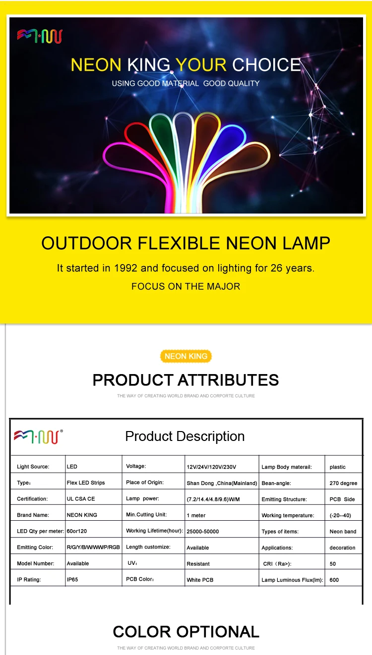 Neon King Flexible Led Light Sheet Use For Outdoor Decoration Neon ...
