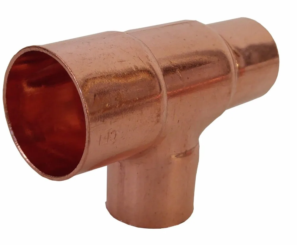 Reducing Tee 1-1/4" X 1" X 1" Tee - Copper Pipe Fittings - Buy Schedule ...