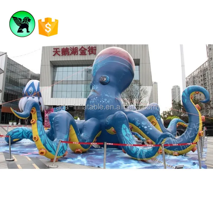 Ocean Event Giant Octopus Inflatable Customized 8m Inflatable Octopus ...