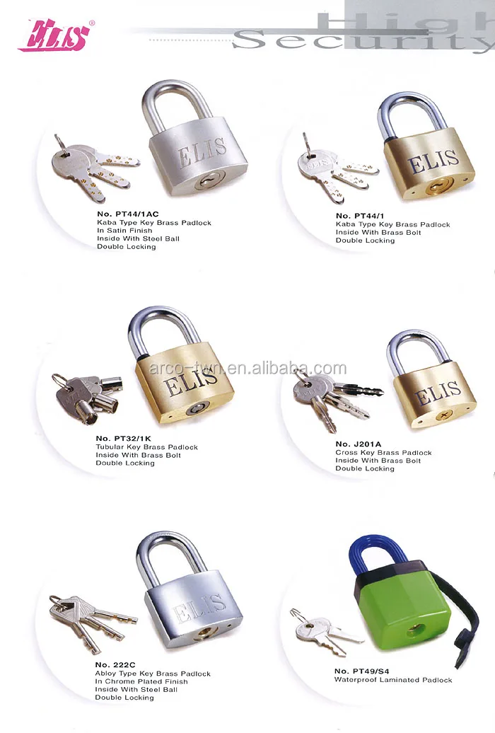 Rectangular Solid Brass Padlock,High Quality Brass Padlock - Buy Brass ...