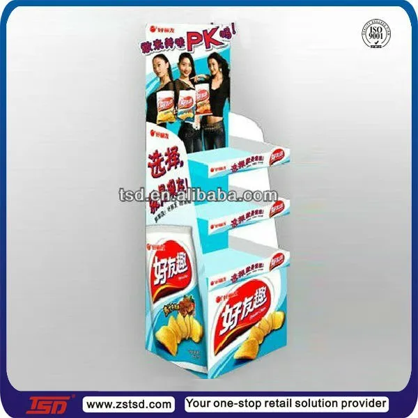 Supermarket Metal Wire Potato Chips Display Rack,Display Shelf For Snack Food,Potato Chip ...