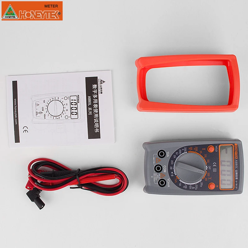 전문 디지털 멀티 미터 전류 Acdc 전압 저항 미터 테스터 스퀘어 웨이브 출력 Lcd 디스플레이 멀티 미터 Buy Lcd