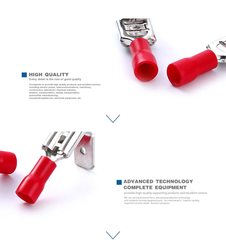 Factory Direct Sale Wire Terminal Double Spade Connector - Buy Double ...
