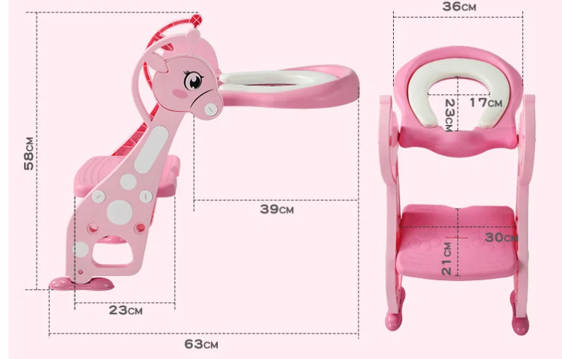 Toilet Step Trainer Ladder High Quality Baby Potty Plastic Toilet ...