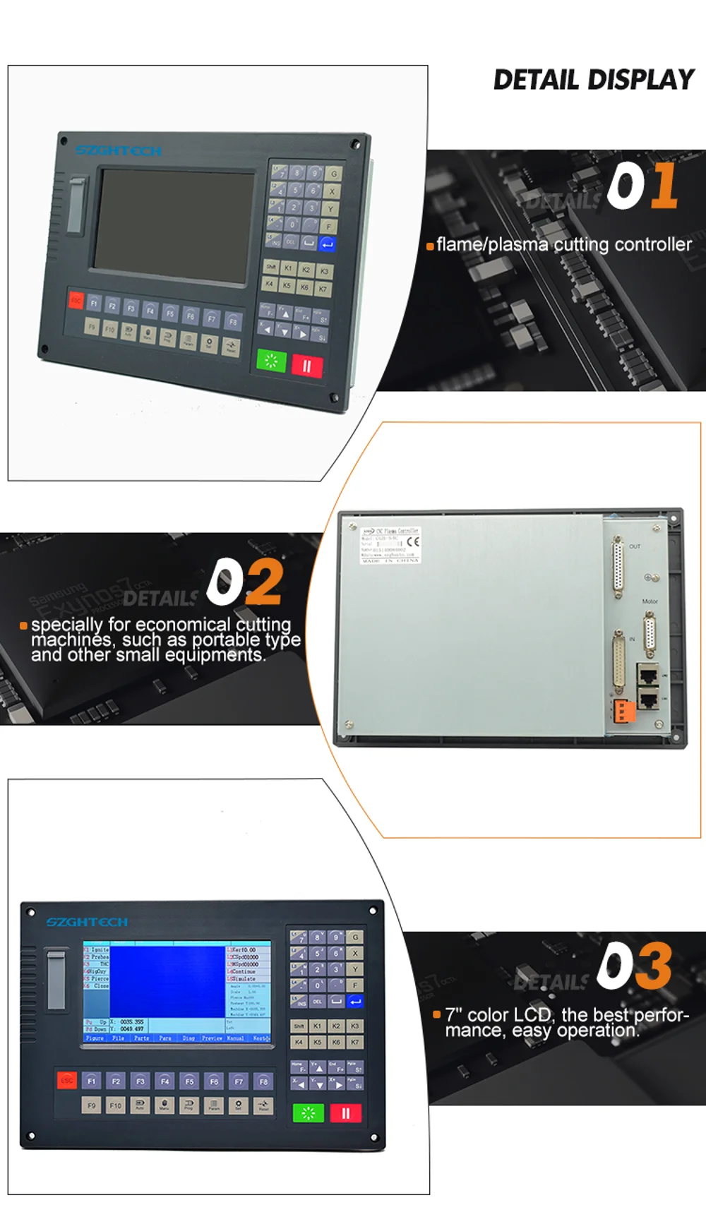 2 Axis CNC Plasma Cutting Controller - Precision & Speed