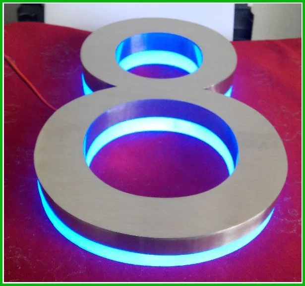 Waterproof Outdoor Illuminated 3d House Number - Buy 3d House Number ...