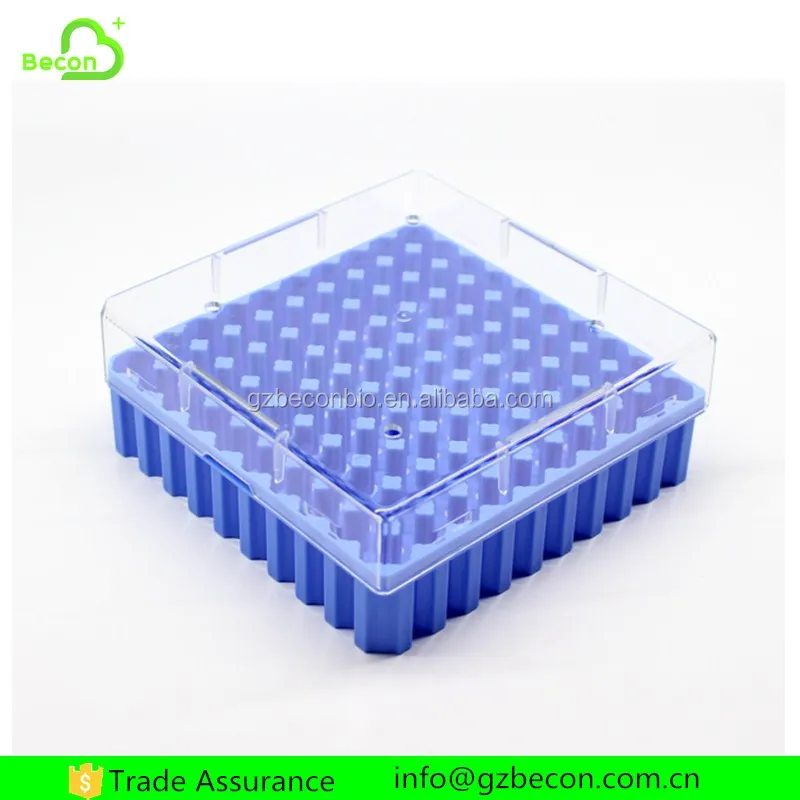 81 Holes 0.5ml 1ml 1.5ml 1.8ml 2ml Paper Cardboard Freeze Cryotube ...