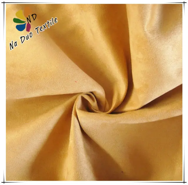 Suede For Furniture And Garment/100% Polyester Suede Factory - Buy ...