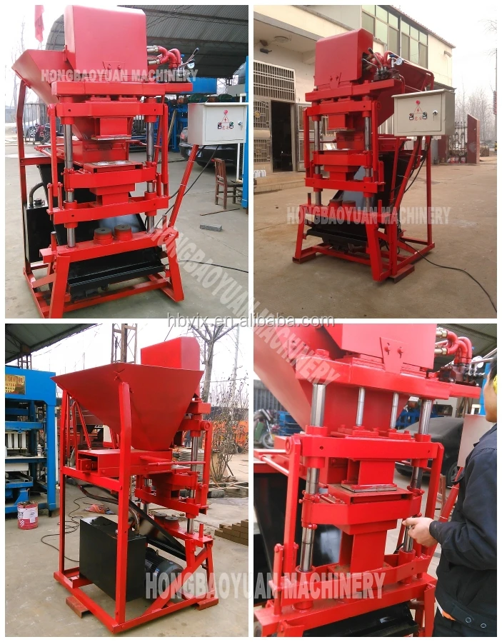 Eco 2700 Hydraulic Press Adobe Brick Making Machine Hot Sale In Mexico ...