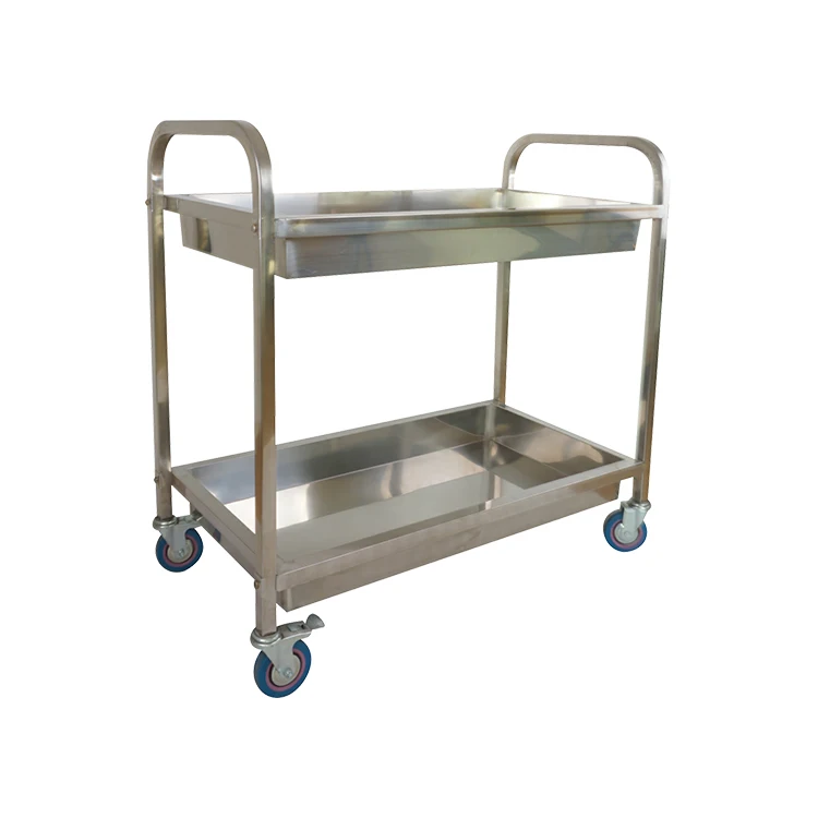 Stainless Steel Fast Food Trolleys - Durable & Versatile