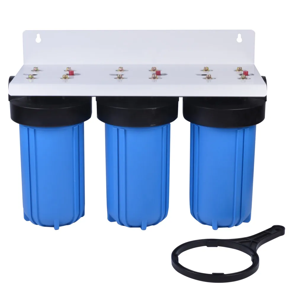 10" Plastic Big Blue Carbon Coconut Fiber Water Filters - Buy Inline ...