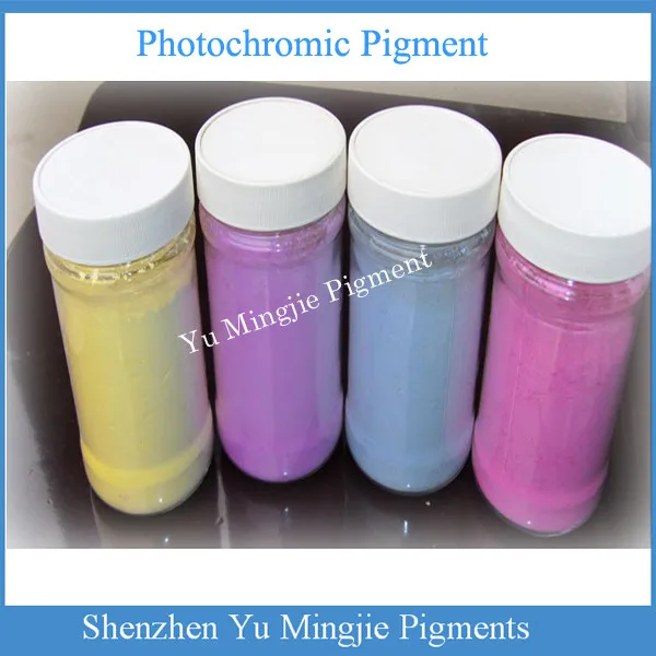 Photochromic Powder Pigment/light Color Changing Paint For Textile ...