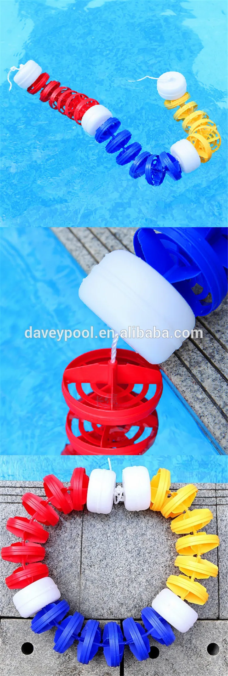 25m,50m Standard Swimming Pool Floating Lane Line - Buy Lane Line,Pool ...