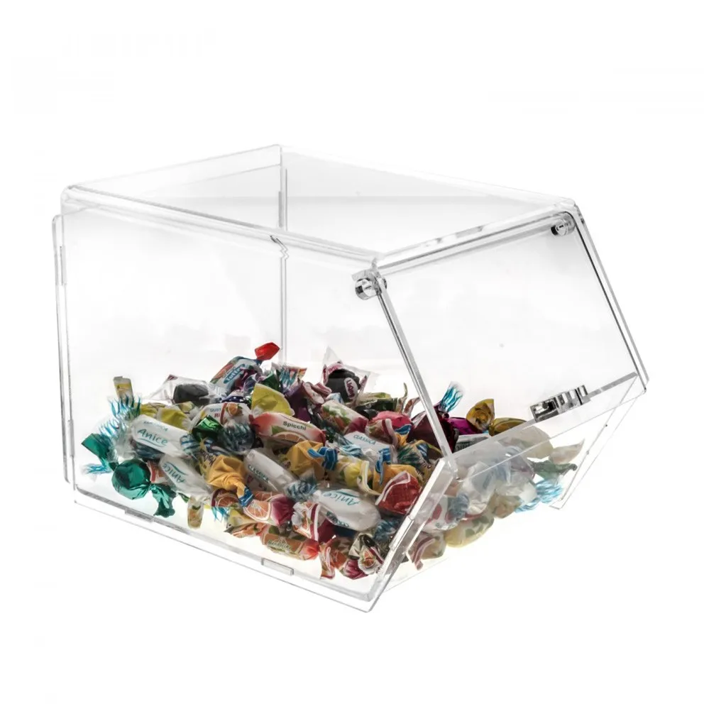 Clear Acrylic Candy Bin / Box/ Container/ Dispenser Wholesale - Buy ...