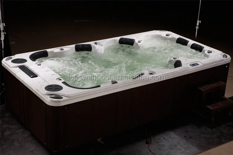High Quality Jy8003 Balboa Rectangular Freestanding Acrylic Whirlpool ...