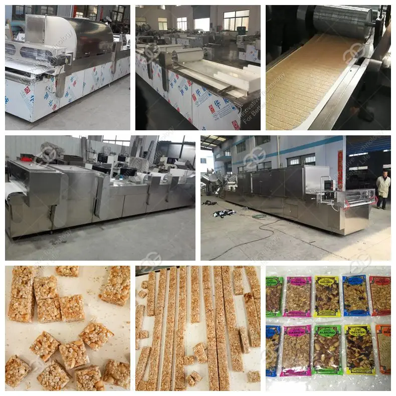 Automatic Sesame Snacks Bar Extruder Machine - CANDY PRODUCTION