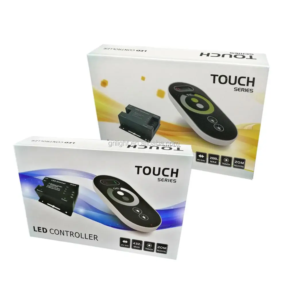 6a 2ch Touchable Remote Rohs Led Controller For Cct Led Strip - Buy ...