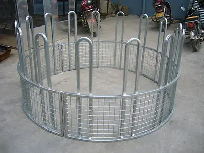 Sheep Goat Round Bale Feeder - Durable & Easy to Use