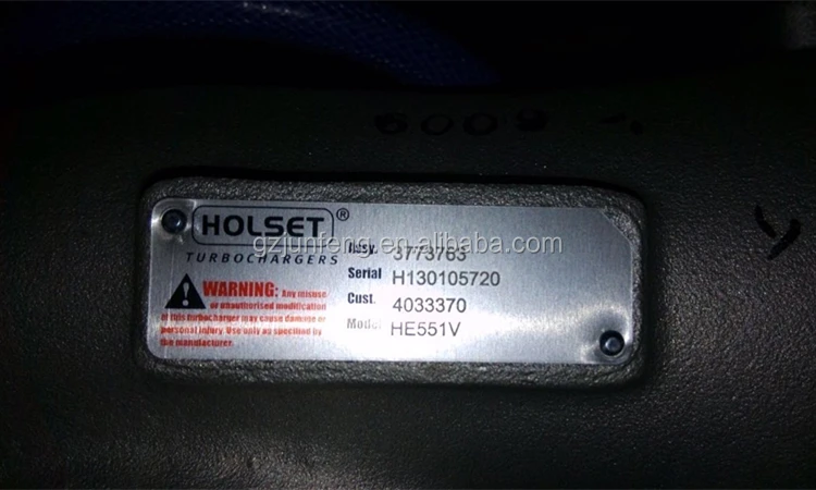 Auto Engine Parts He551v Turbo For Iveco Truck With Cursor 13 Engine ...