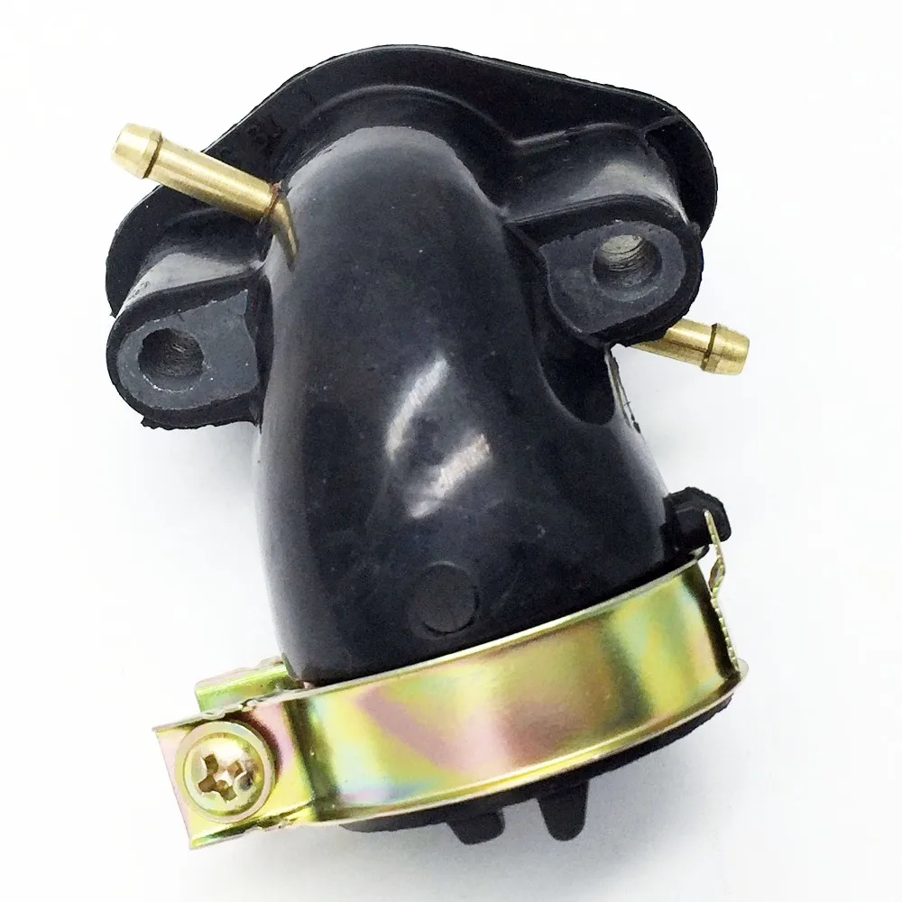 Carburator Joint With Double Intake Pipe Manifold For Gy6 50cc Engine ...