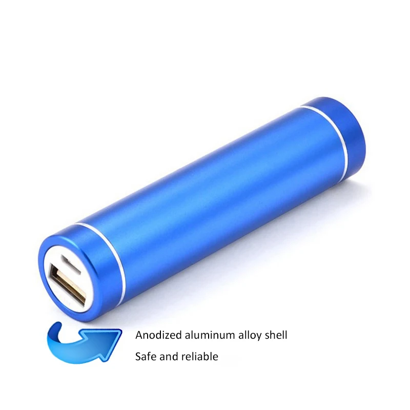 Fashionable 2600mah Lipstick Power Bank - Portable & Efficient