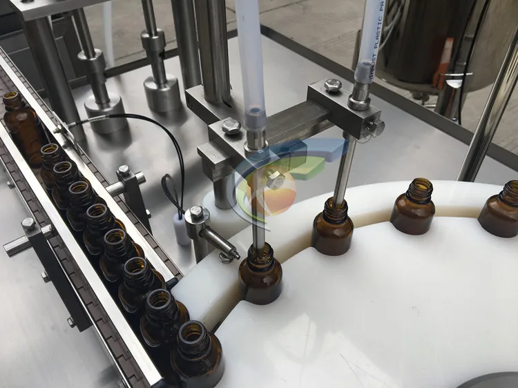 Full Automatic Tincture Filling Capping Machine For 5-30ml Dropper ...