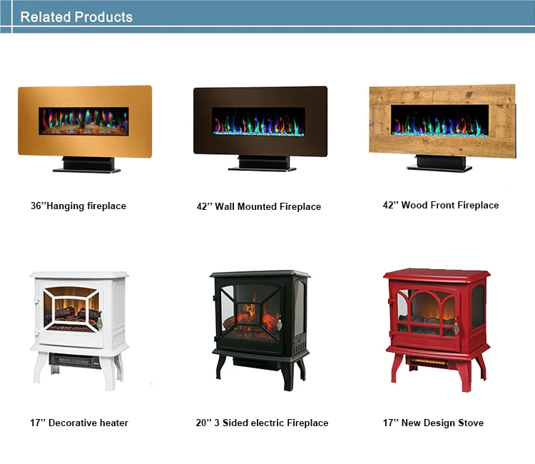 Moving Fire Flame Pyromaster Resin Fireplace Modern Electrical ...