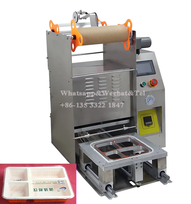Desktop Automatic Tray Sealing Machine /food Tray Sealer/sealing ...