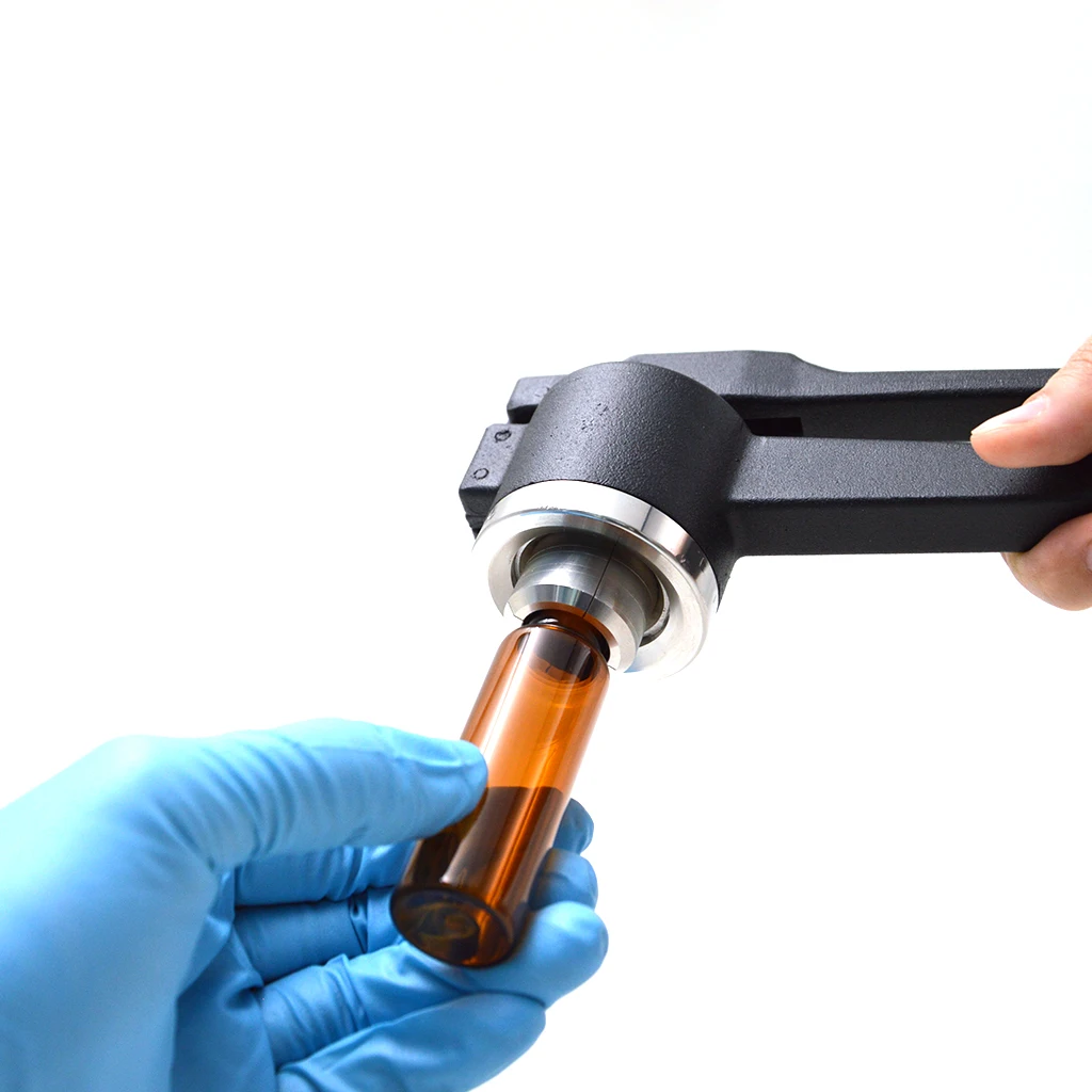 Hand Manual Decrimper & Crimper for Penicillin Bottles & Perfume Vials ...