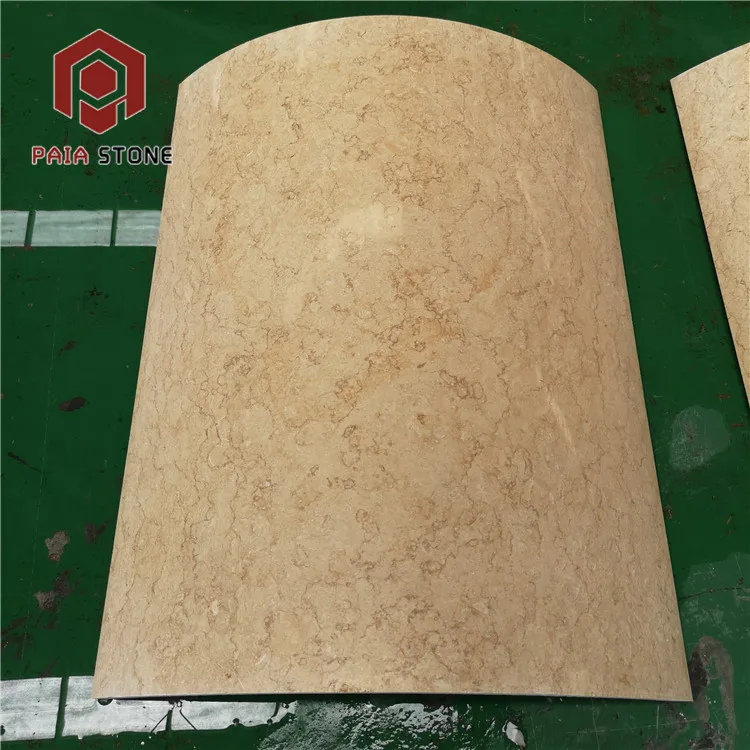 Hotel Lobby Beige Marble Column Cladding - Buy Marble Column Cladding ...