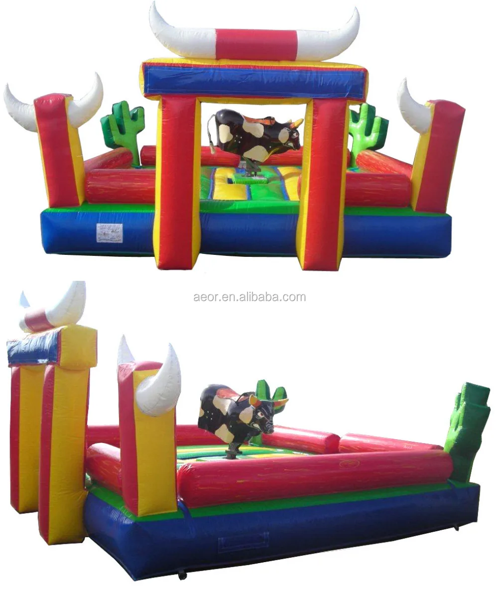 Inflatable Rodeo Bull - Fun & Safety for All Ages