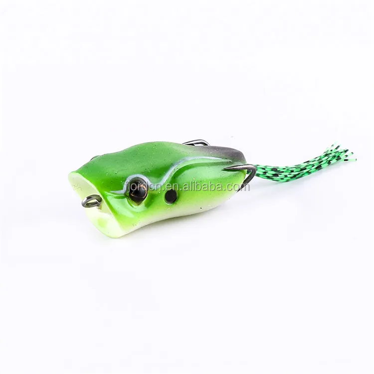 Fjord Handmade Popper Soft Frog Lure For Fishing 60mm14.5g Topwater ...
