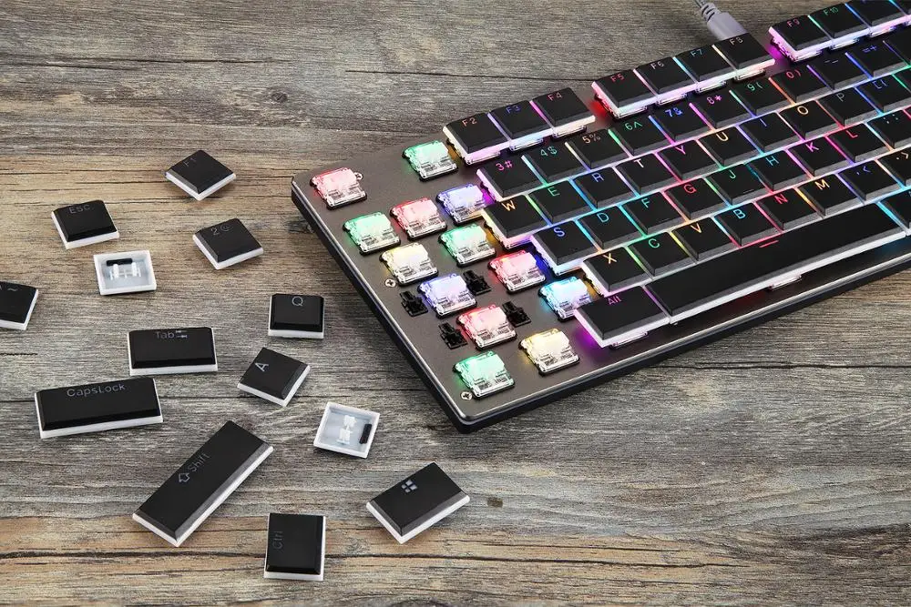 Motospeed Ck94 Rgb Backlit Wired Gaming Keyboard Extra-thin Latest ...