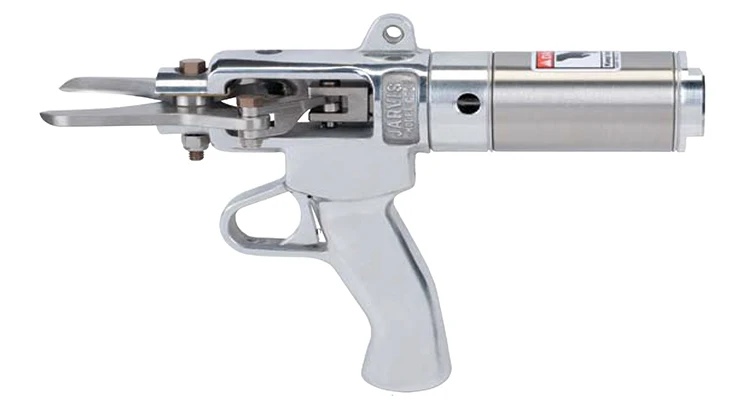 Jarvis Model CPE Pneumatically Powered Hock and Neck Cutter