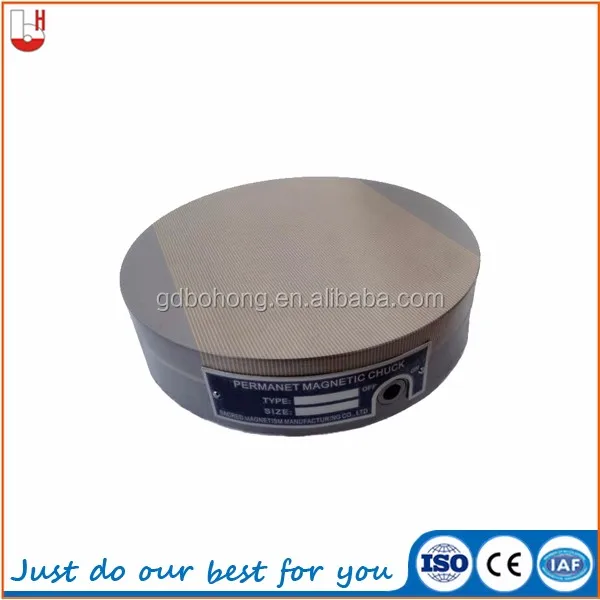 High Precision Circular Magnetic Chuck - No Power Required