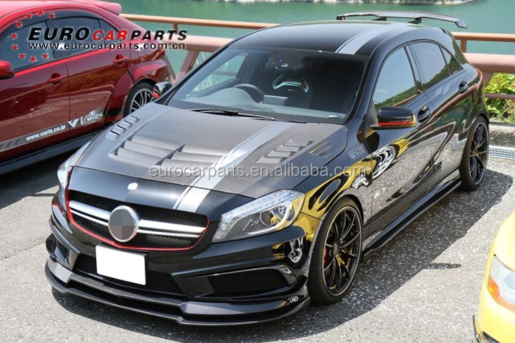 W176 GT Rear Wing - Carbon Fiber A45 Spoiler for MB A-class