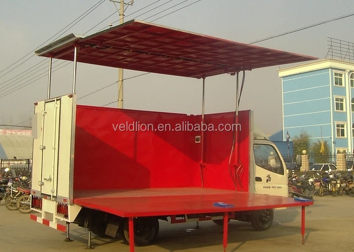 Hot Sale Of Mobile Stage Truck,Road Advertising Stage Truck - Buy Led ...