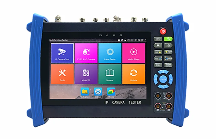 7 Inch Ipc Test Monitor Ip Hd Ahd Tvi Cvi Multi Function 5 In 1 All-in ...