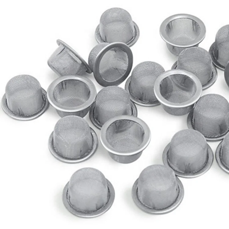 Stainless Steel / Brass / Titanium Reusable Smoking Pipe Metal Conical ...