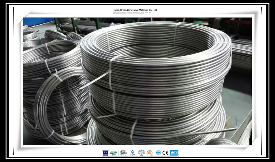 Aisi 304 Stainless Steel Coil Tube/pipe For Heat Changer - Buy ...