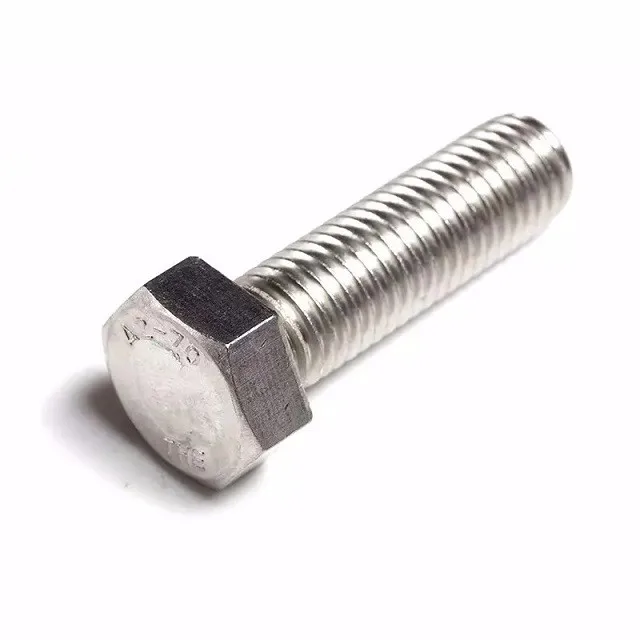 Metric Bolt High Strength Bolts DIN 931/933 Hex Bolts and Nuts