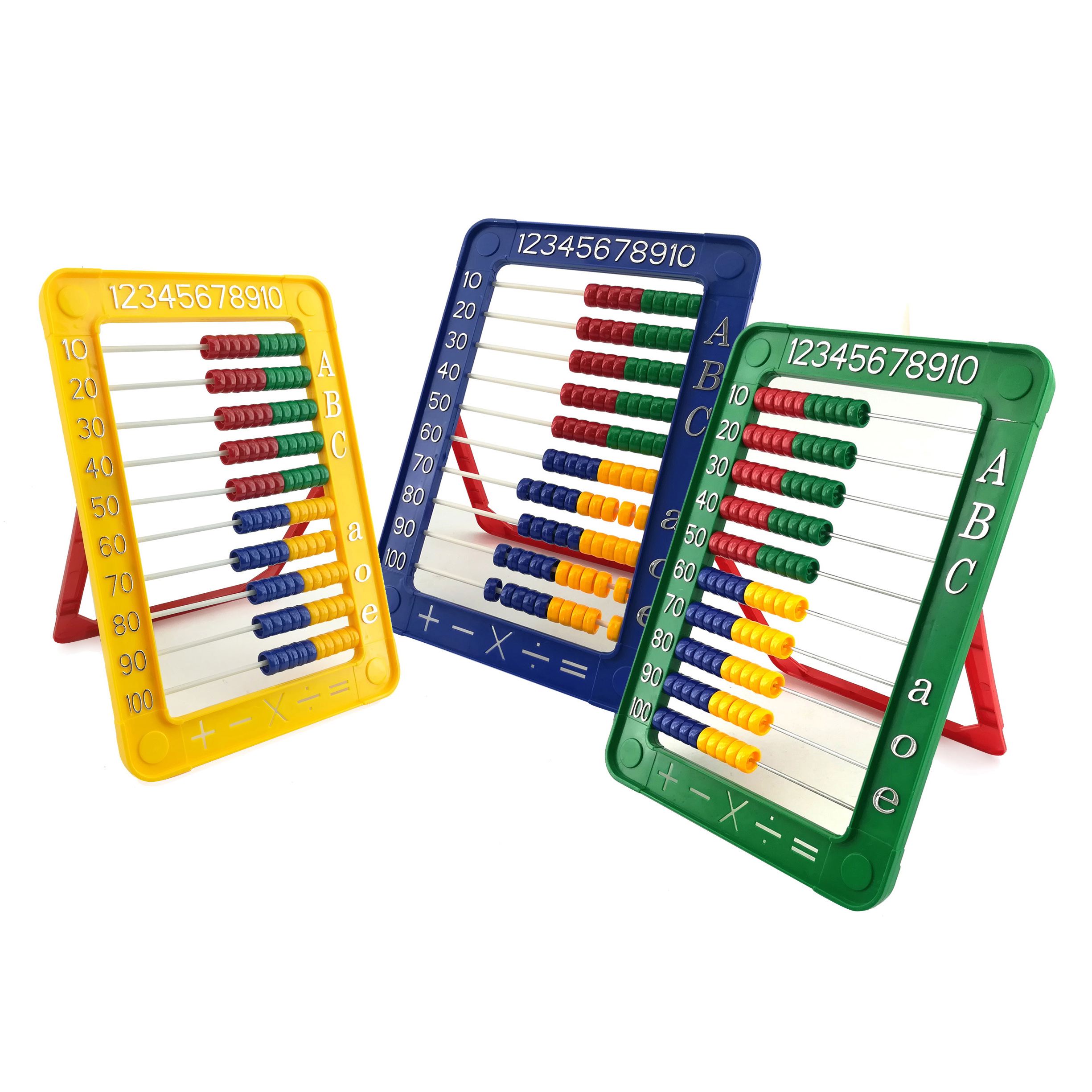 Educational ABS Plastic Soroban Math Toys - 13 Rods
