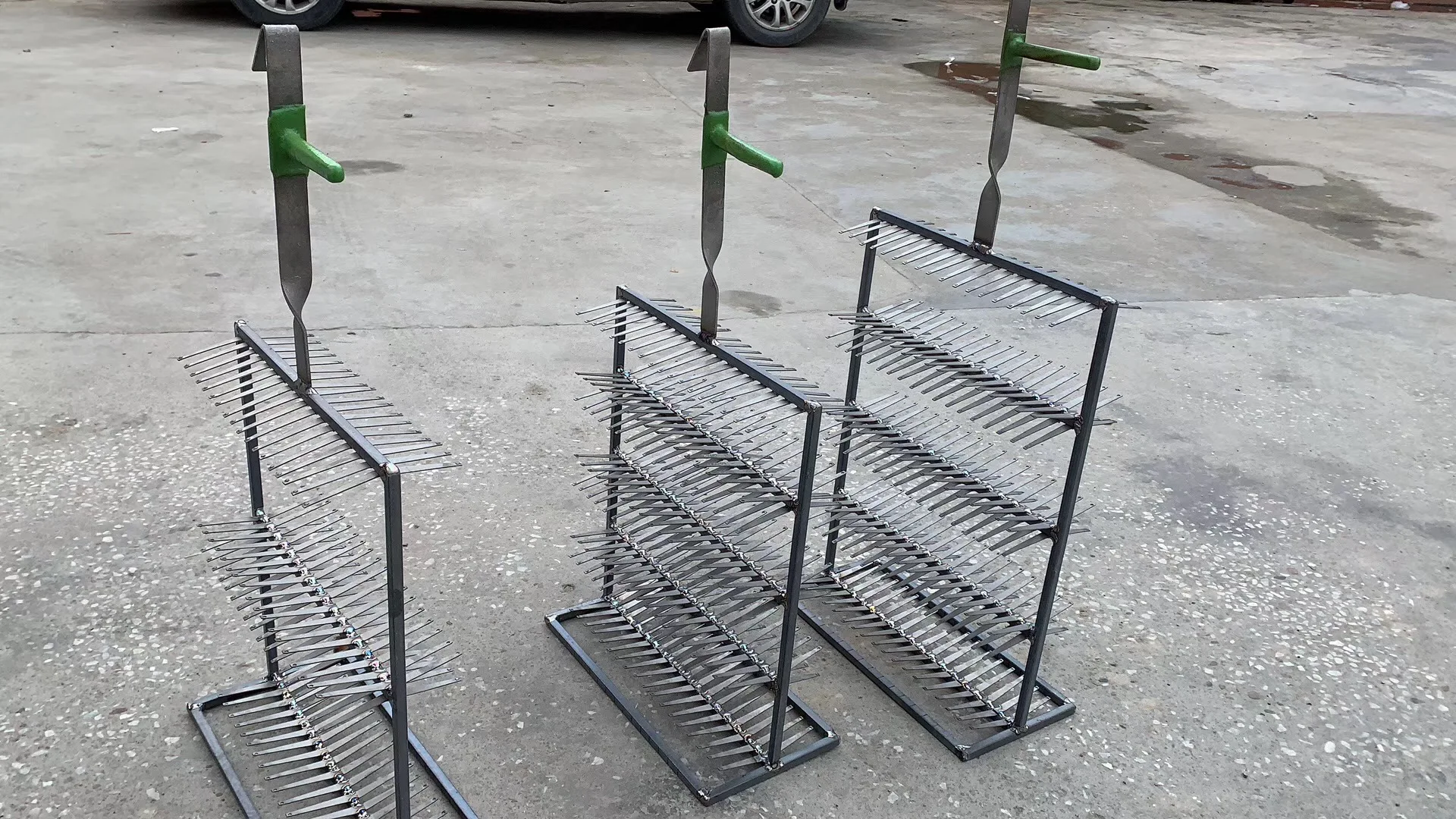 Anodizing Titanium jig hanger rack frame for plating