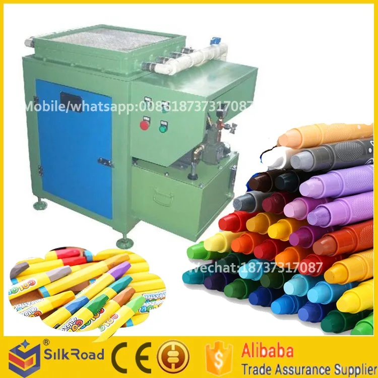 Colorful Wax Crayon Maker Machine / Oil Pastels Making Machine / Wax ...