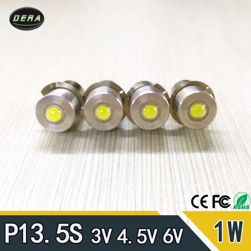 P13.5s 1w Led 미니 손전등 전구 1w P13.5s 3v 4.5v 6v Led Flavshlight 전구 - Buy ...