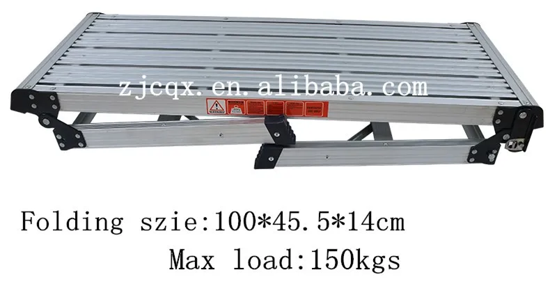 Lightweight Aluminium Folding Portable Work Platform/aluminium Folding ...