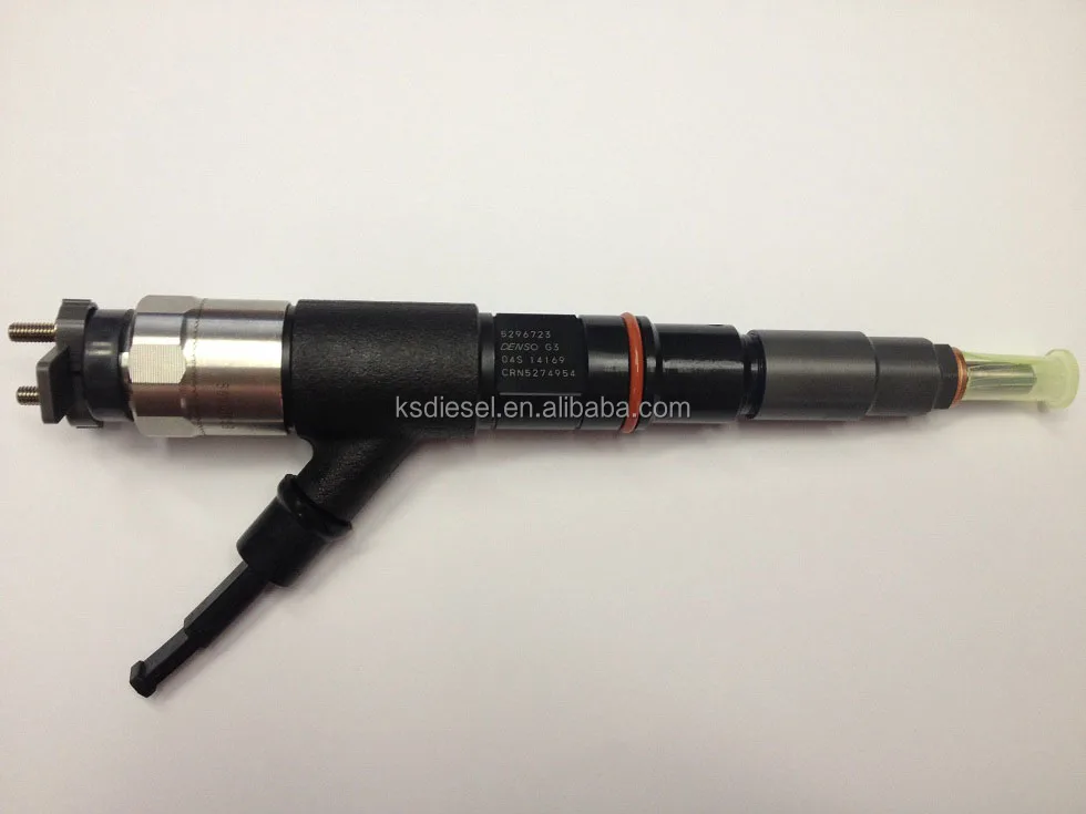 Original Isf3.8 Euro Iv Common Rail Injector Assy 5296723 Denso G3 02q ...