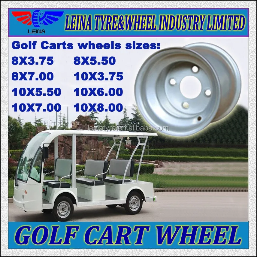 Atv Utv And Trailer Steel Rims 8x3.75 Golf Buggy Car Wheel - Buy Rims ...