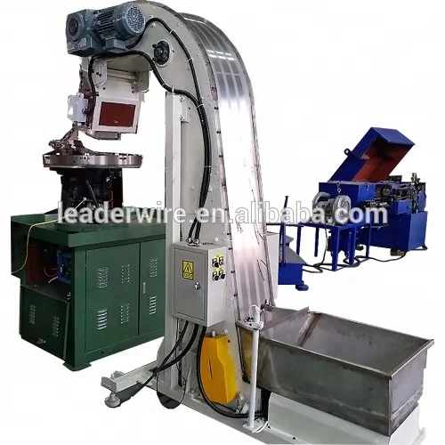 Automatic Vertical Magnetic Conveyor For Nail Thread Rolling Machine ...