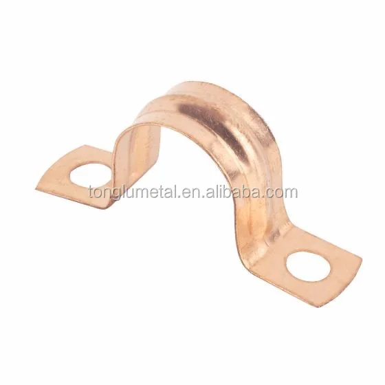 Copper U-Bolt Pipe Saddle Clamps - Durable & Versatile